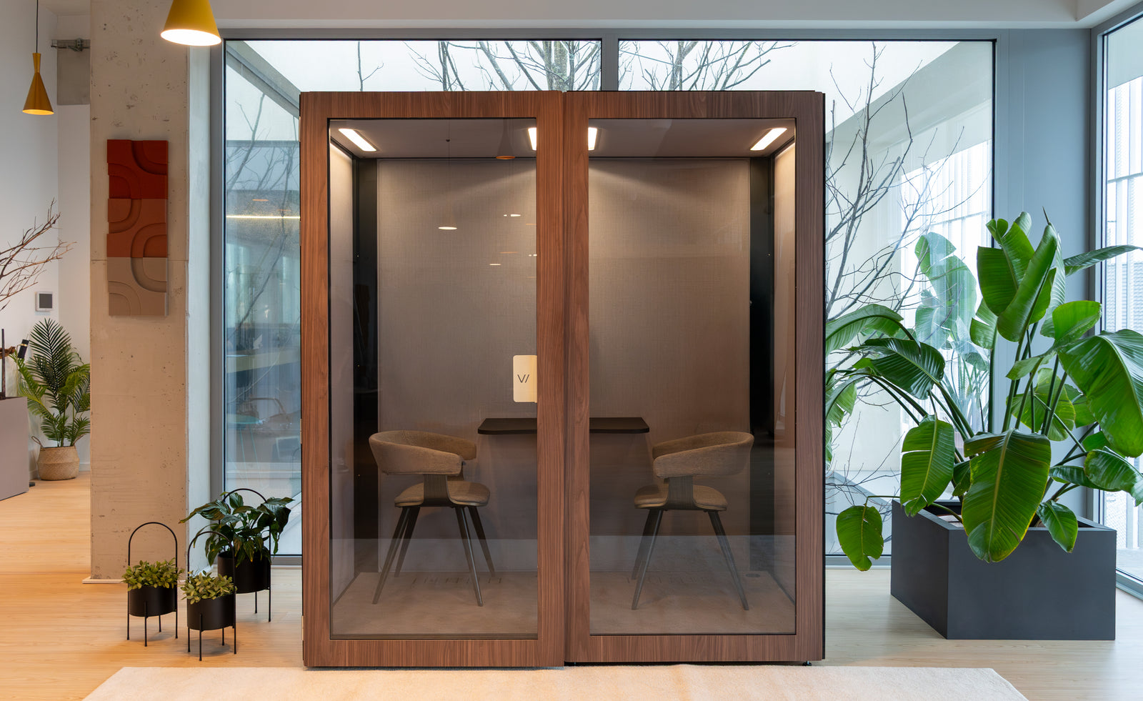 VicBooth Office Plus Duo Booth Soundproofing Booth – Vicoustic